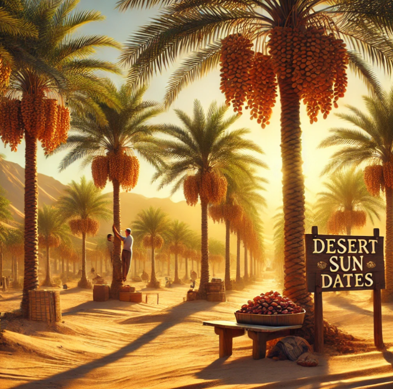 The root of the DATE tree - Desert Sun Dates